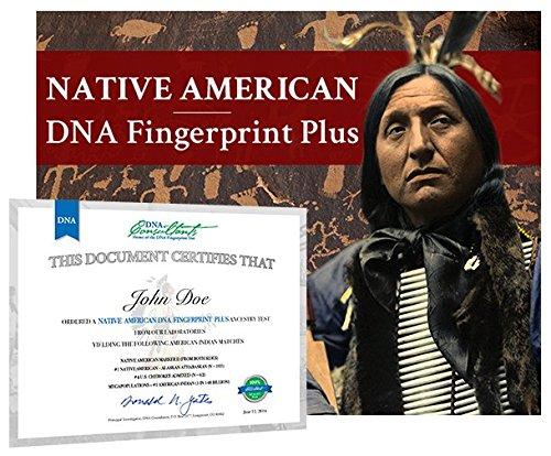 Native American DNA Fingerprint Plus Test - Discover Your Ancestry with ...
