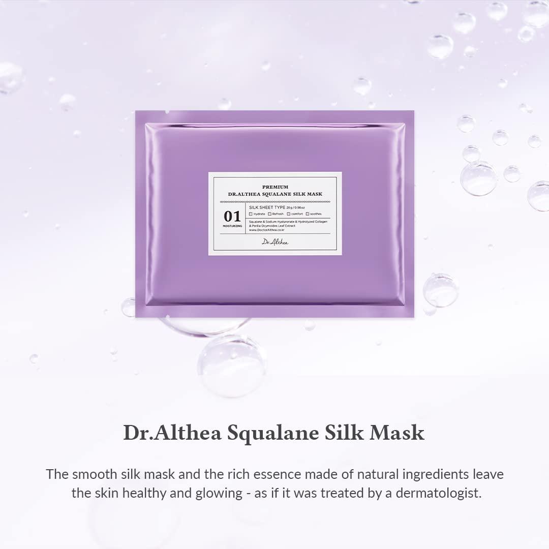 Dr. Althea Premium Mask Set - Squalane Water Glow Silk Conditioning ...