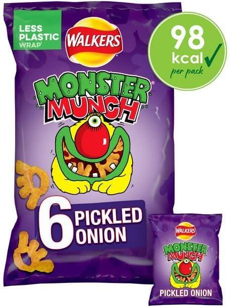 Snack Pack Bundle With Monster Munch Crisps Pickled Onion Multipack ...