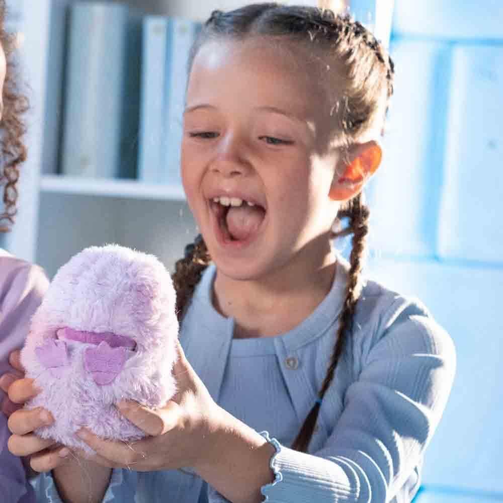 Curlimals Pip Penguin: Arctic Glow Interactive Soft Toy | Cute Plush ...