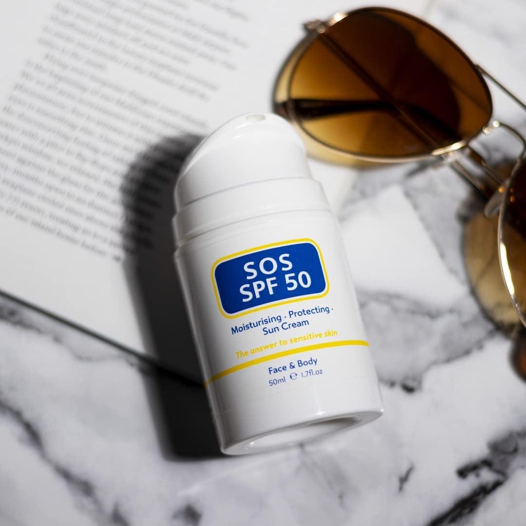SOS SPF 50 Sun Cream 50ml - Ultimate Sun Protection for Your Skin | Buy ...