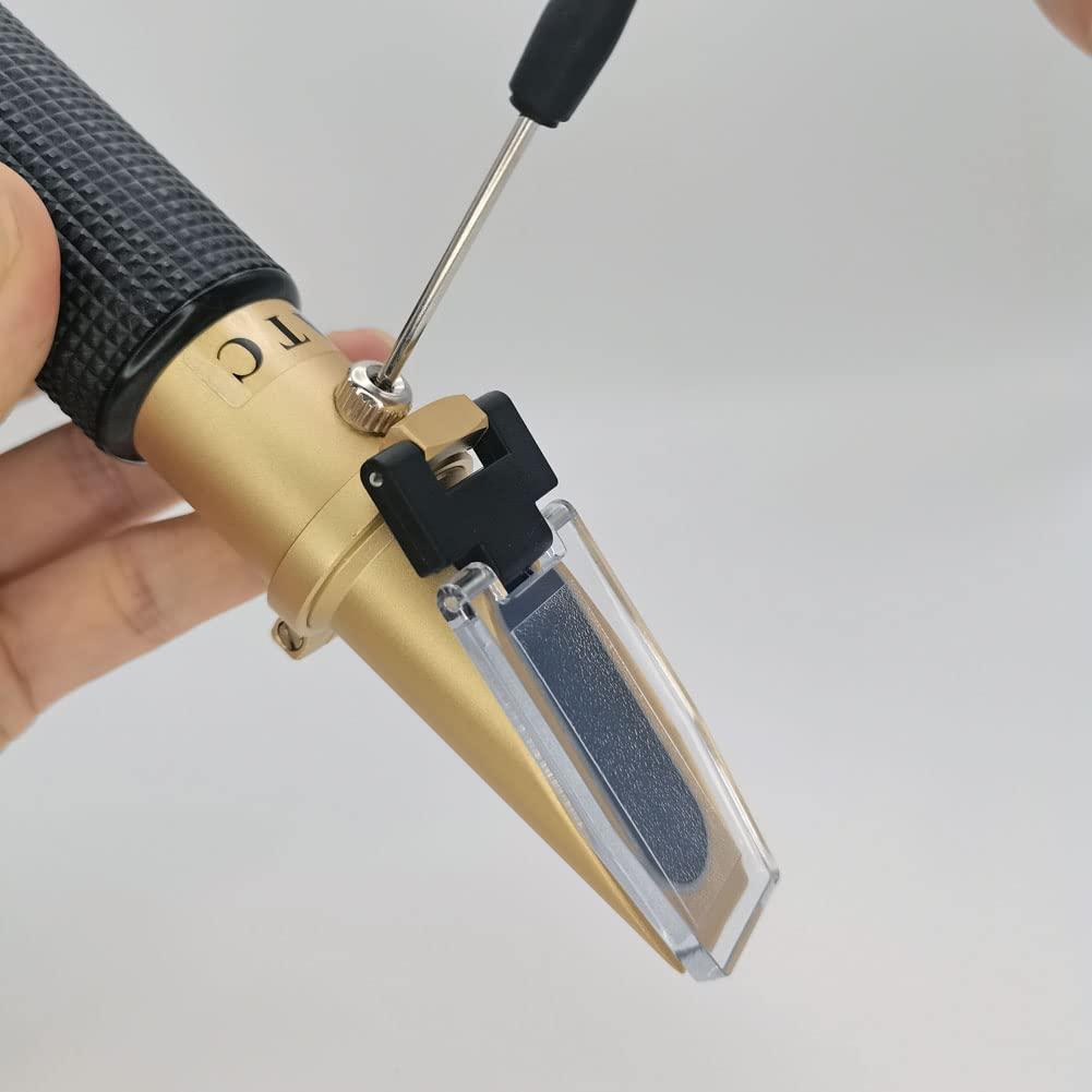 Salinity Refractometer ATC Function | Dual Scale Specific Gravity ...