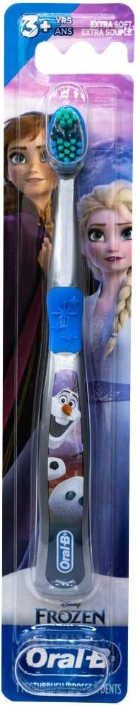 Oral-B Disney Frozen Kids Toothbrush 3+ YRS Extra Soft - Pack of 6 ...