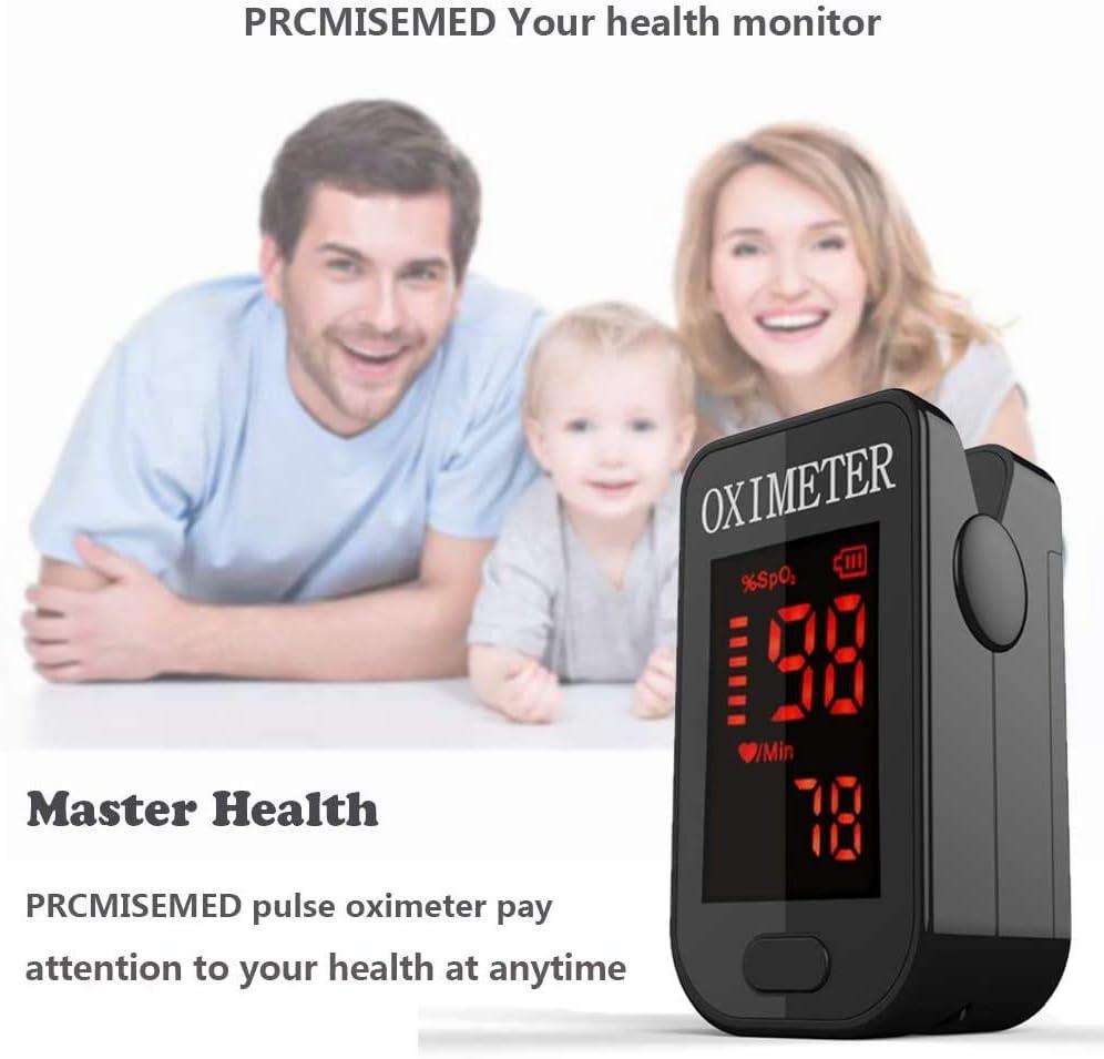 Pulse Oximeter Fingertip Blood Oxygen Saturation Monitor - LED Display ...