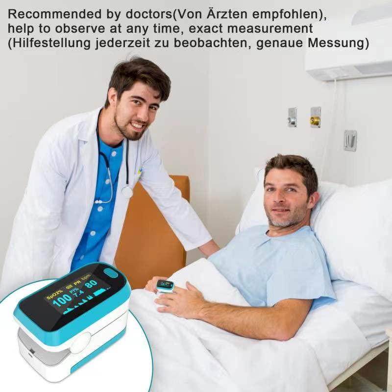 Buy MomMed Pulse Oximeter - Accurate SPO2 & Pulse Measurement for All ...