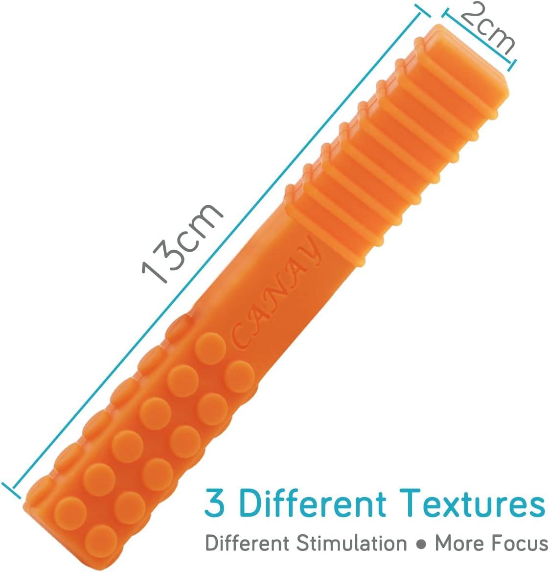 3 Pack Sensory Chew Stick Toys for ADHD Autism SPD - Tough Chew Tool ...