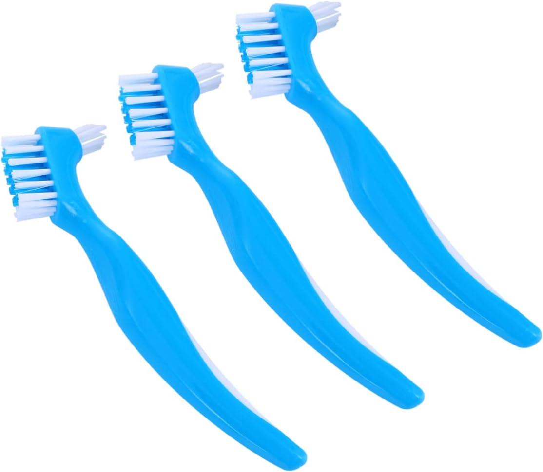 Minkissy 6 Pcs Double-Sided Toothbrushes for Denture Care | Best ...