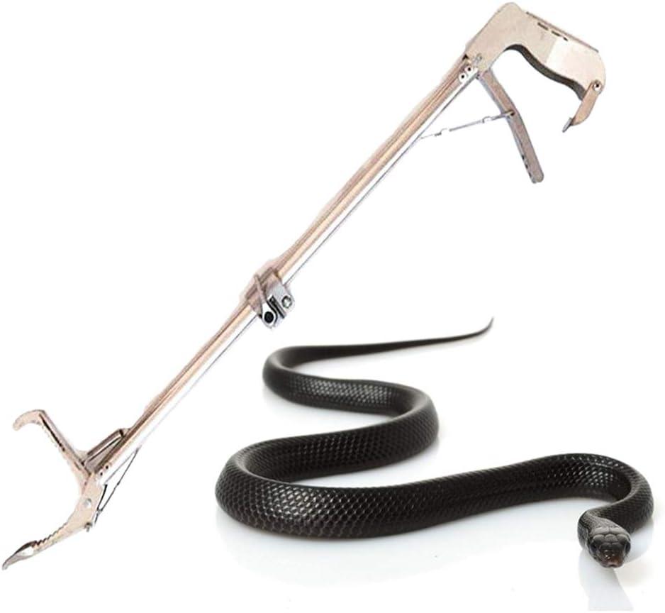 Collapsible Snake Reptile Catcher Stick Rattlesnake Pick-Up Handling ...