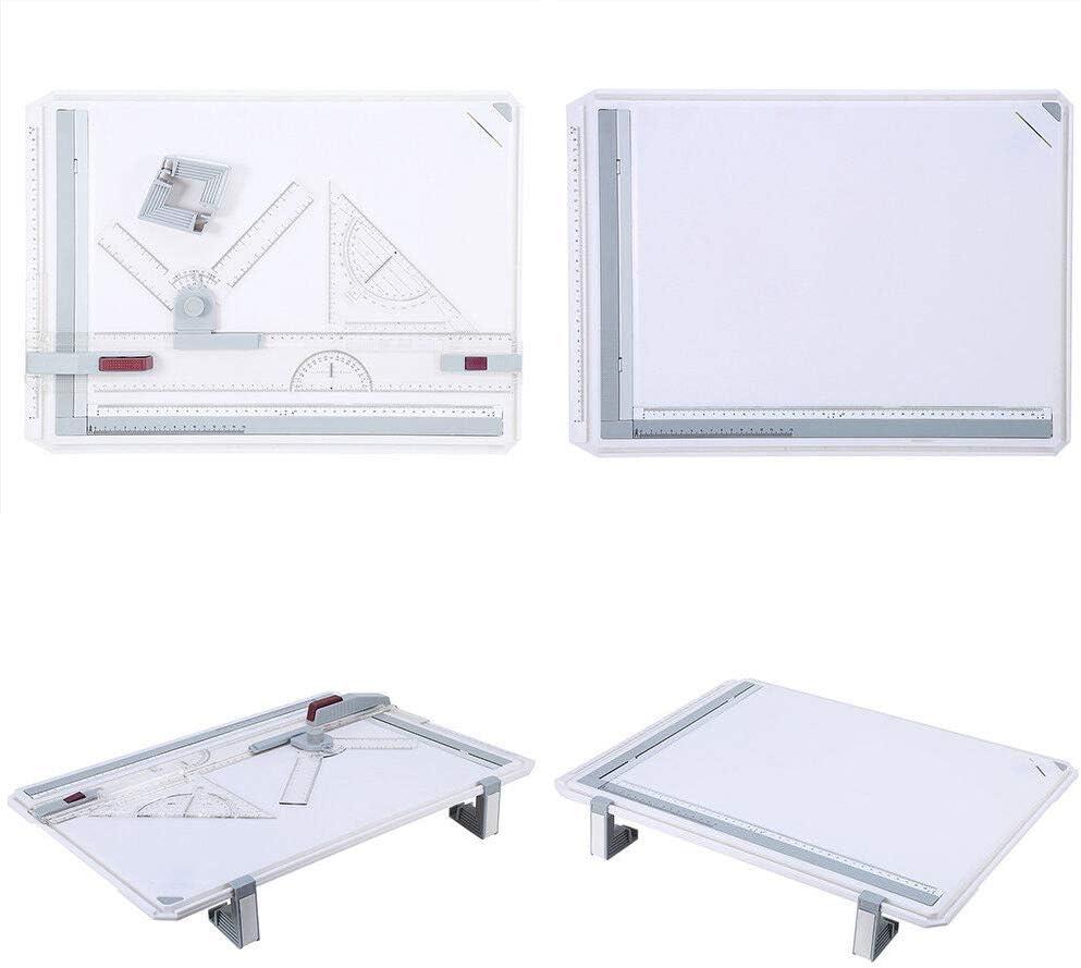 ExGizmo A3 Drawing Board with Adjustable Parallel Motion and Measuring ...