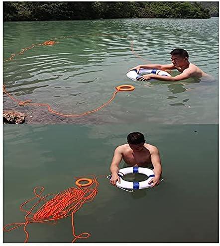 Beiruoyu Water Floating Lifesaving Rope 98.4FT - Outdoor Professional Throwing Rope for Swimming ...