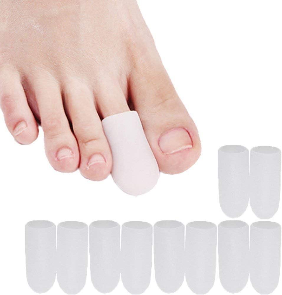 10 Pack Toe Caps - Ultimate Toe Protection for Blisters Ingrown ...
