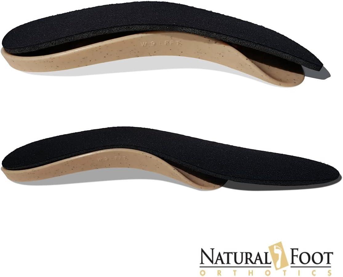 Natural Foot Orthotics Cushions - 1 Pair Sponge Rubber with Nylon Cover ...