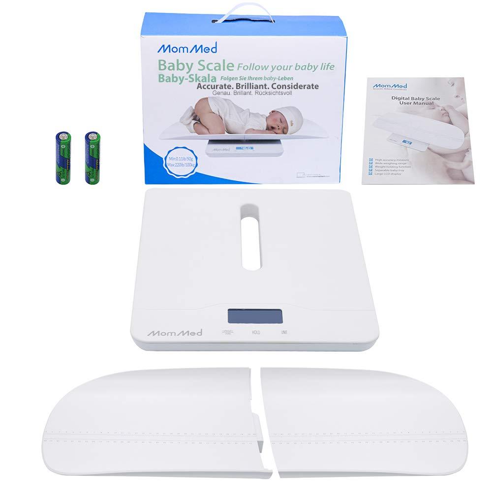 MomMed Baby Scale - Multi-Function Digital Infant & Toddler Scale with ...