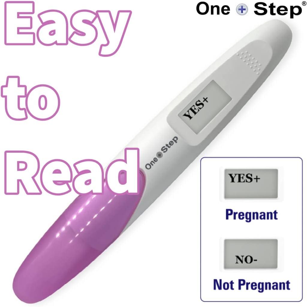 2-Pack Digital Pregnancy Test - Fast, Easy-to-Use with Clear Yes/No ...