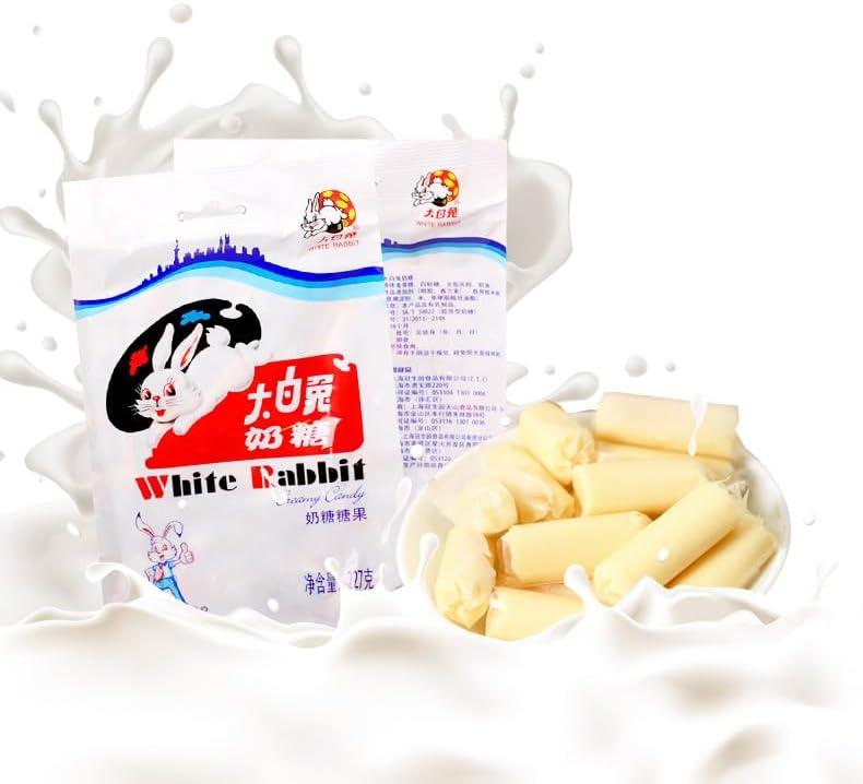 White Rabbit Toffee Milk sugar Childhood Tastes Toffee Small Gifts ...