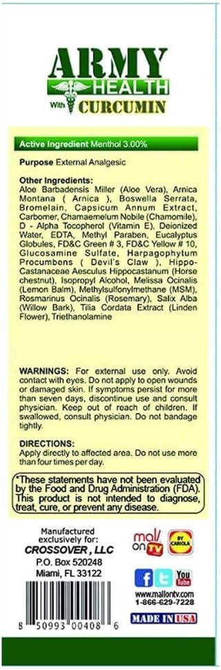 Bioxtron Natural AFA Stem Cell Supplement + Army Health Roll On ...