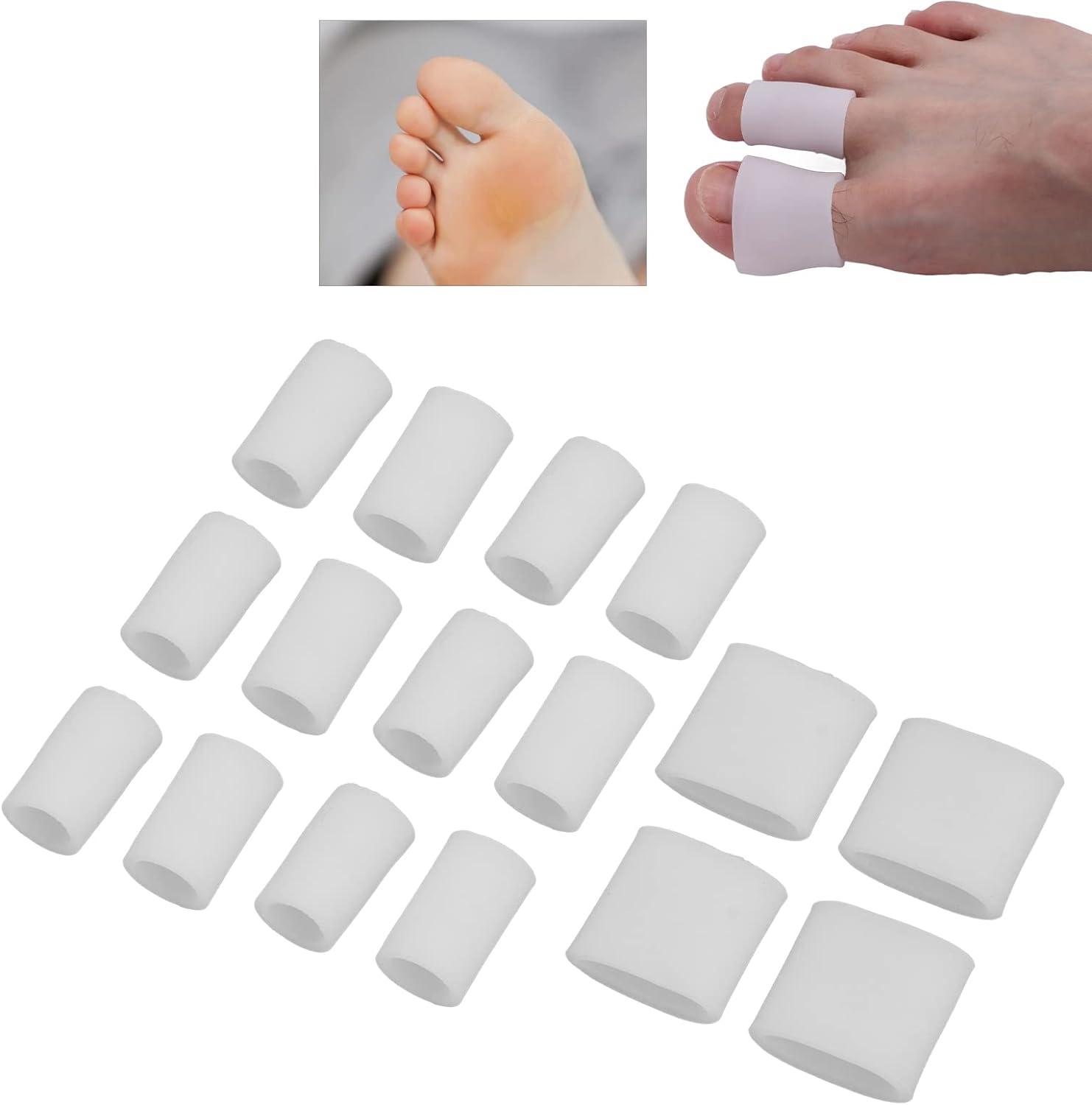 8 Pairs Toe Corrector Straightener for Overlapping Toes & Big Toe ...