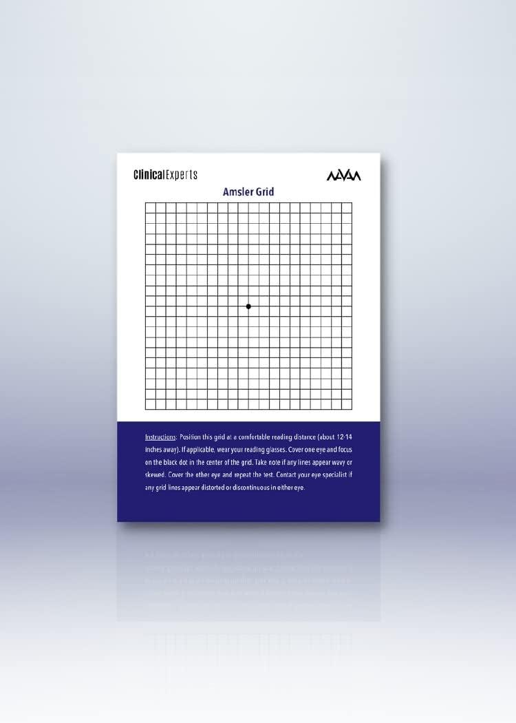 Amsler Eye Grid for Daily Macular Degeneration and Glaucoma Screening ...