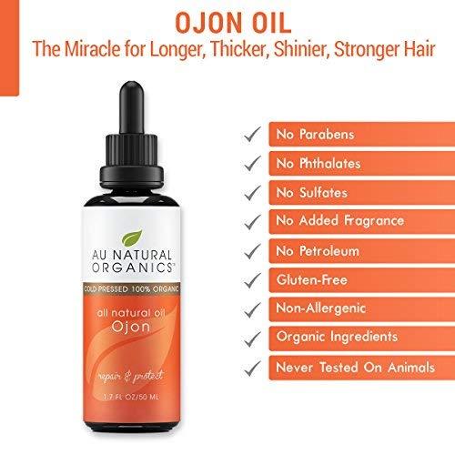Organic Ojon Oil for Hair Loss & Repair | 100% Cold Pressed Virgin ...