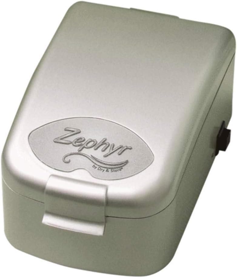 Zephyr Hearing Instrument Dryer/Dehumidifier with 3 Pack Dry-Brik II ...