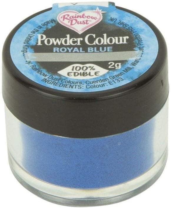 Rainbow Dust Royal Blue - Edible Powder Colour 2g | Buy Now with ...