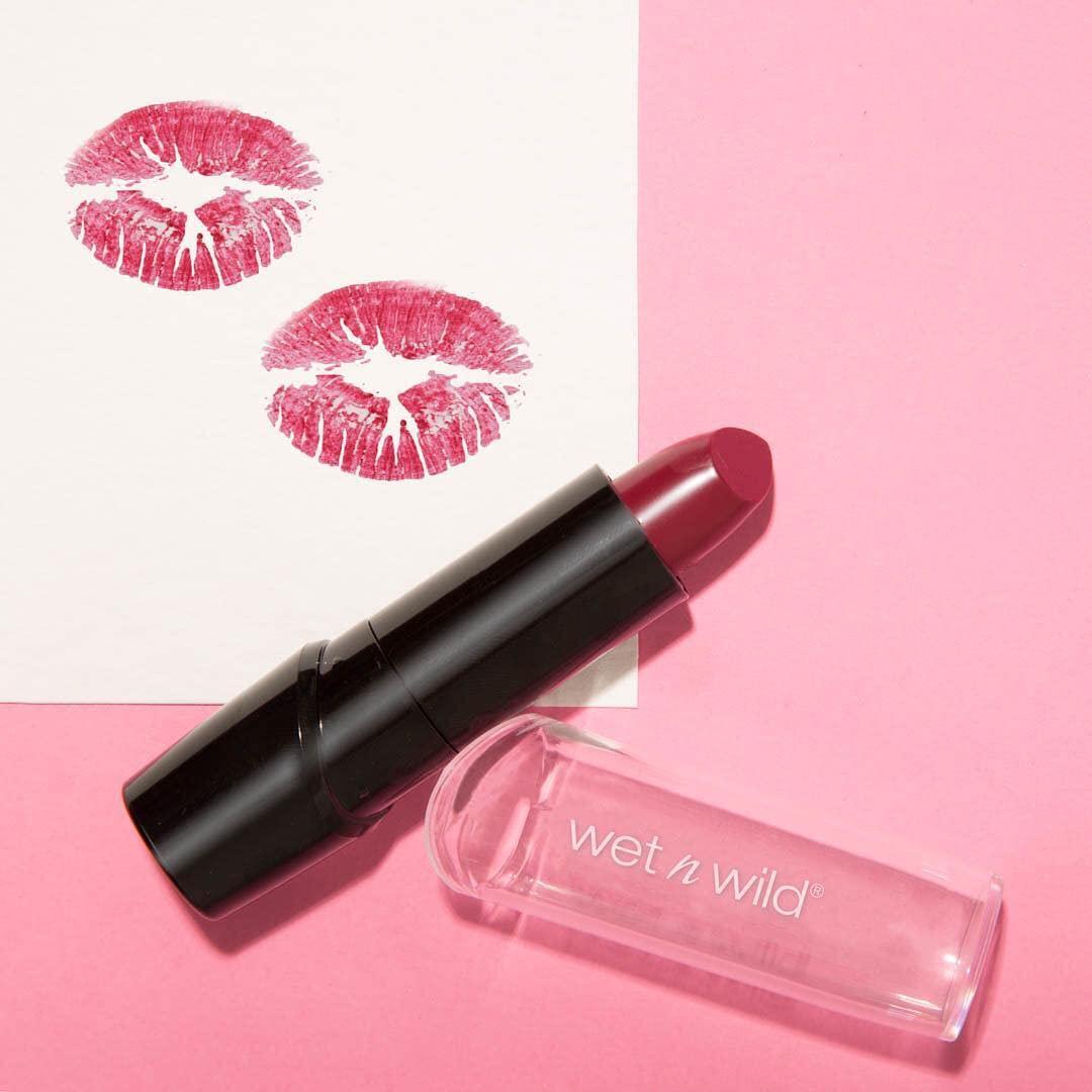 Wet n Wild Silk Finish Lipstick - Secret Muse Pink | Hydrating & Rich ...