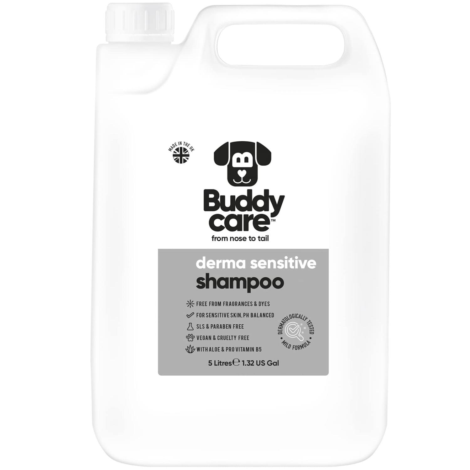 Derma Sensitive Shampoo for Dogs - Aloe Vera & Pro-Vitamin B5 ...
