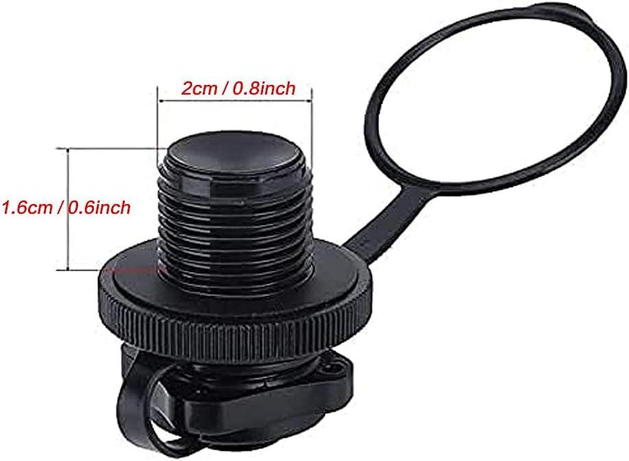 5pcs Inflatable Boat Air Valve Screw - Kayak Nut Plug Spiral Air Plugs ...