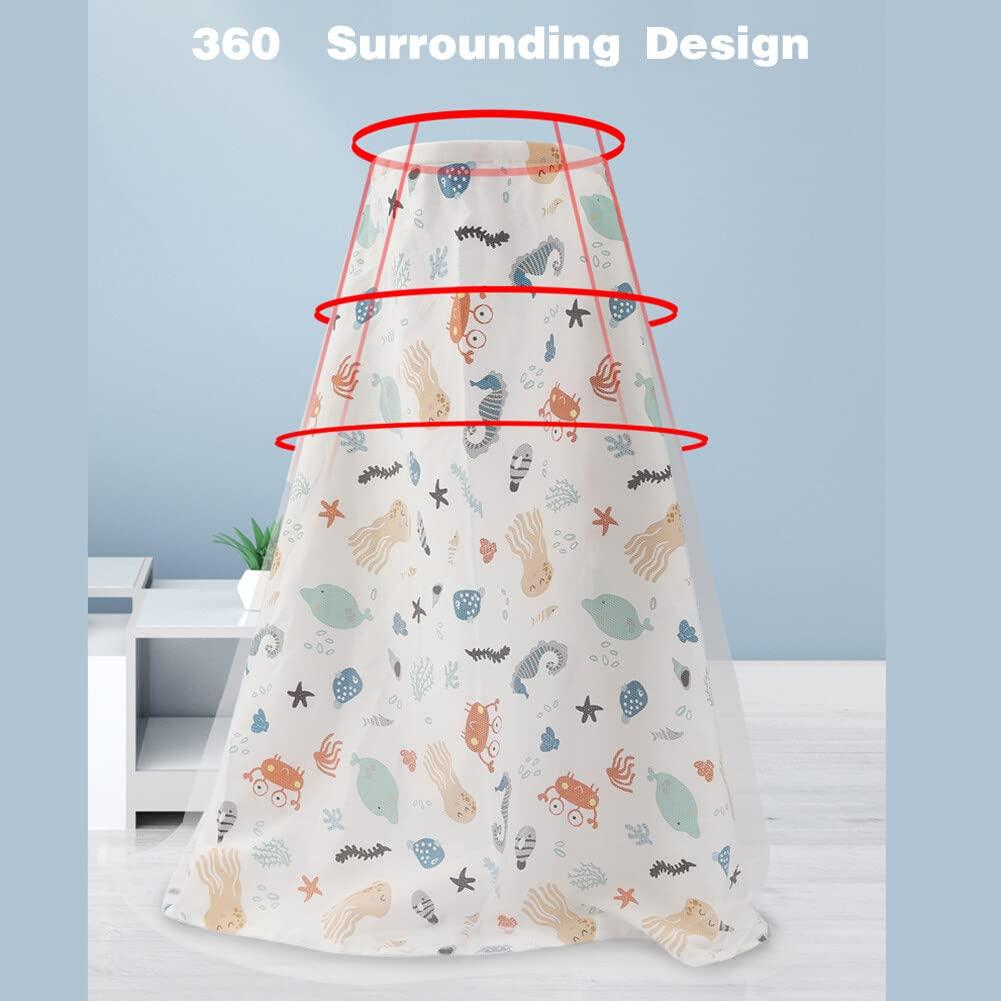 2-Piece Breastfeeding Cover - Cotton Privacy Screen & Multi-Purpose ...