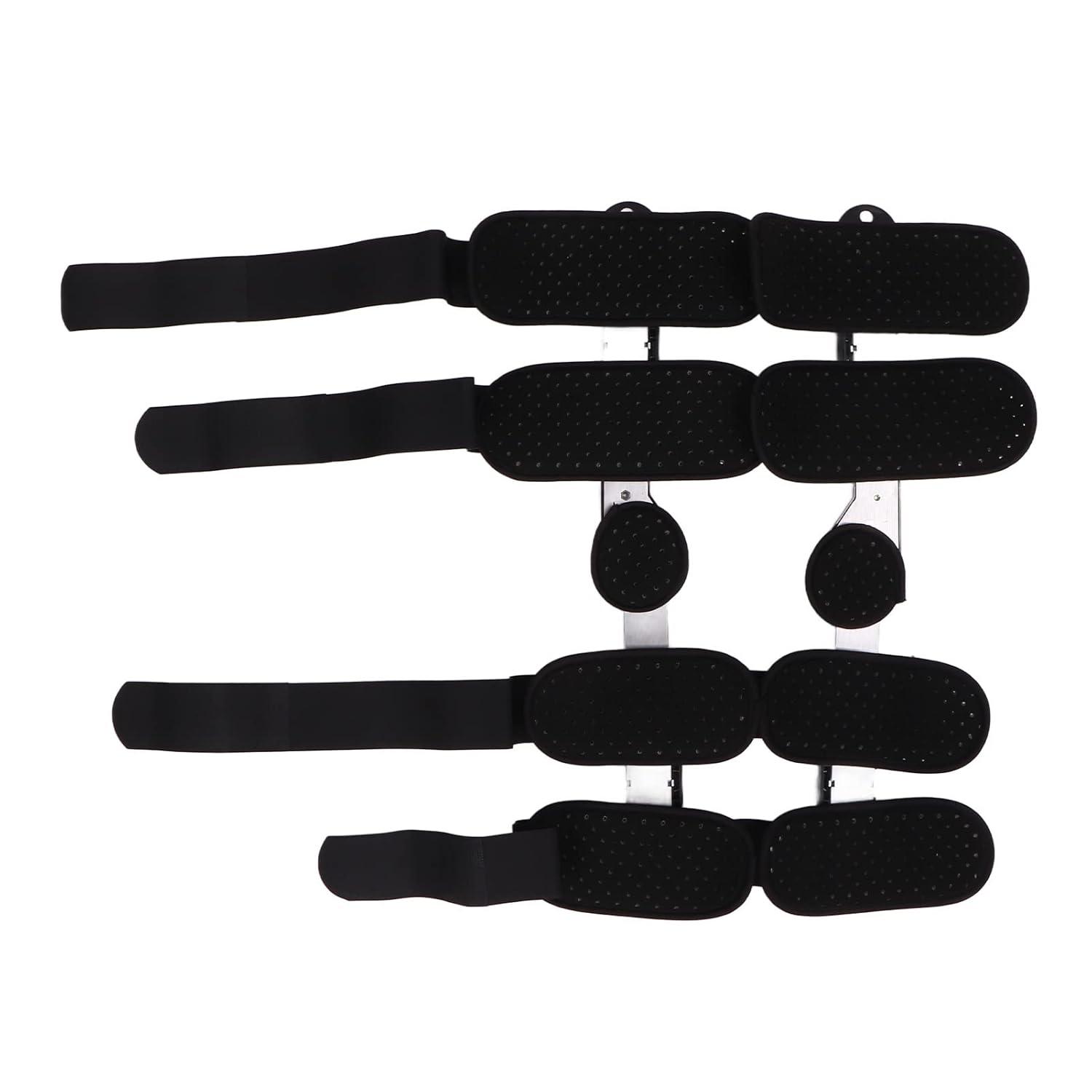 Adjustable Hinged ROM Knee Brace - Post Op Knee Immobilizer with Side ...