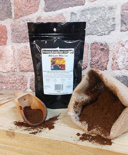 Coffee Bean - African Mocha Ground for Cafetieres 100g 100.0 grams ...