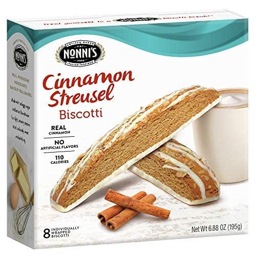 Nonni's Biscotti 4 Boxes - 35 Individually Wrapped Biscotti & Carrying ...