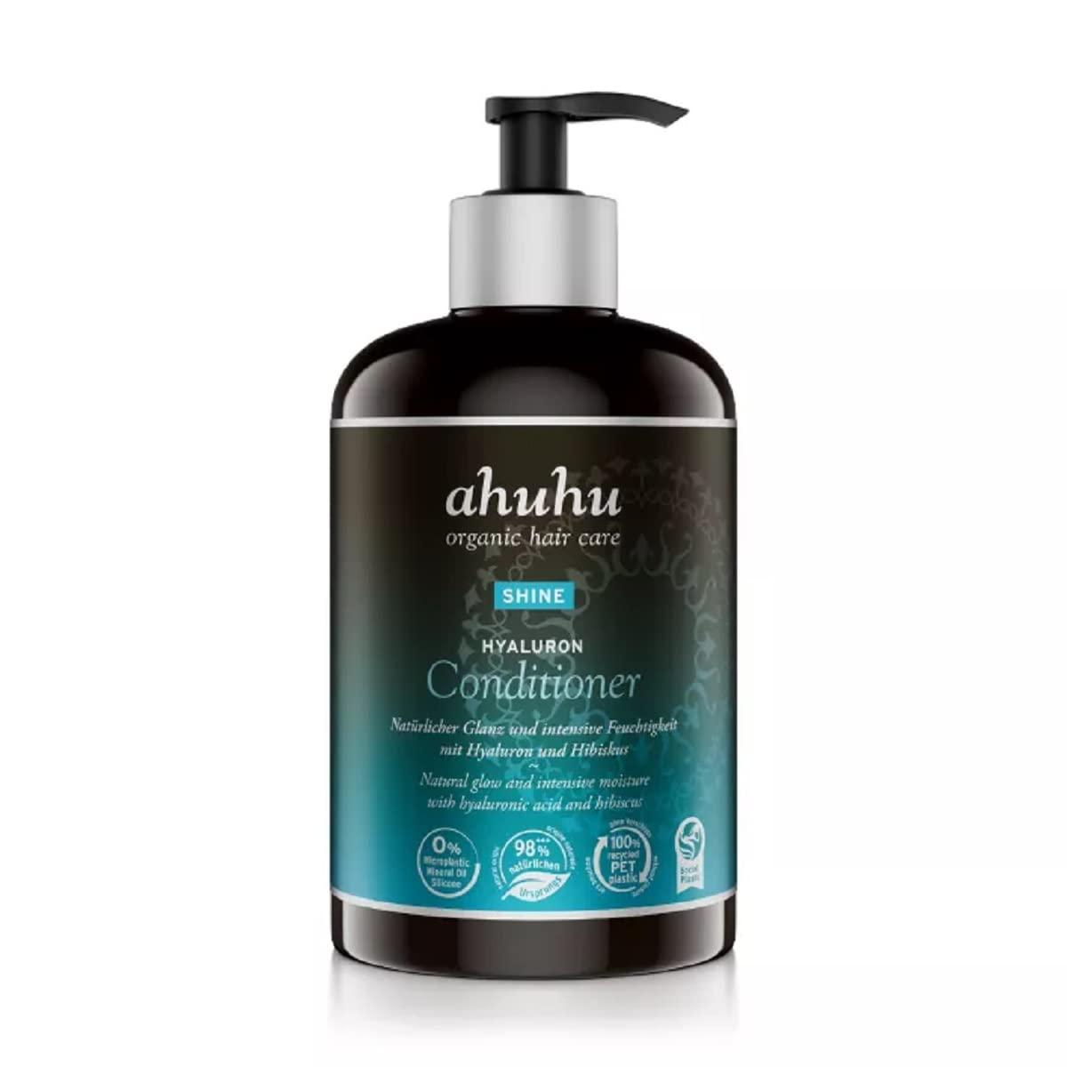 ahuhu SHINE Hyaluronic Acid Conditioner XXL (500 ml) with hyaluronic ...