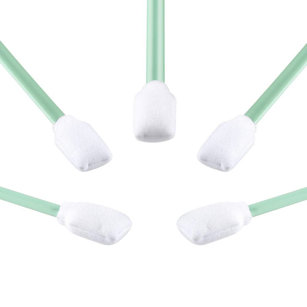 100pc 5.11 Square Rectangle Foam Cleaning Swab Sticks for Solvent ...