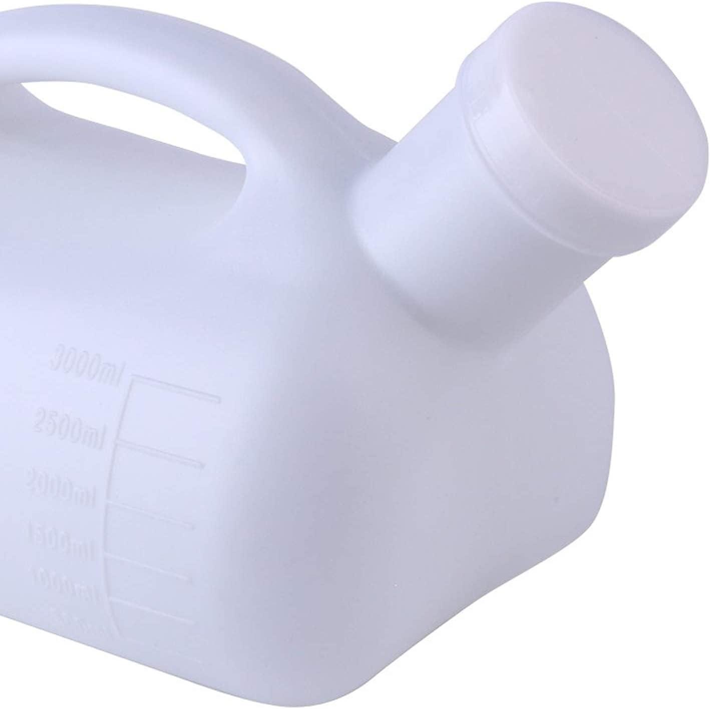 Potty Large Male Urinal Portable 3000ML Mens Potty Pee Bottle Collector ...