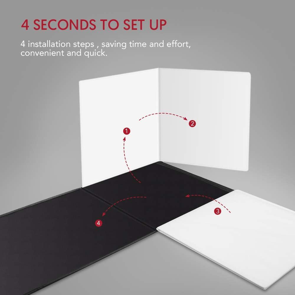 Mini LED Photo Studio Light Box Kit 16x16x16 - Portable Table Top ...