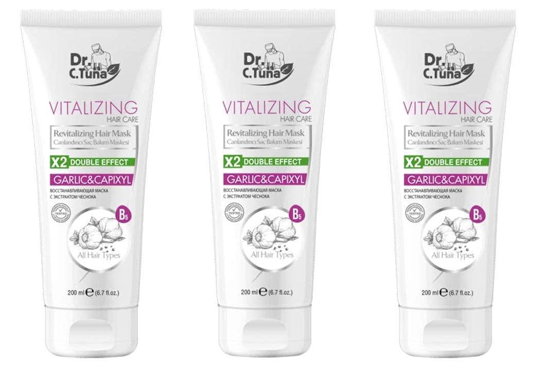 Farmasi Vitalizing Revitalizing Hair Mask with Garlic & Capixyl - 500 ...