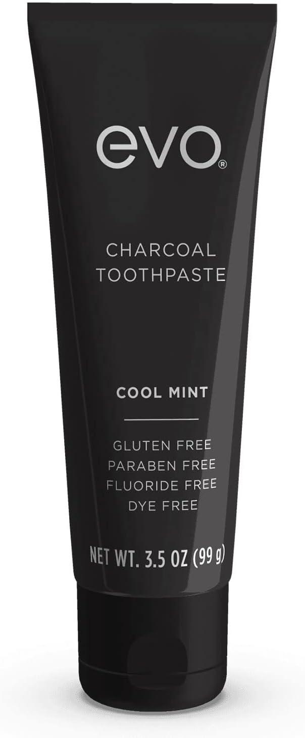 EVO Activated Charcoal Whitening Toothpaste - Natural & Fluoride-Free ...
