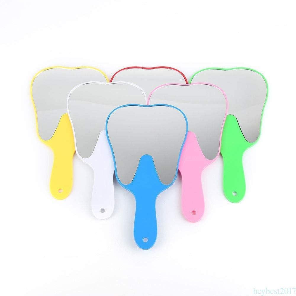 EustomA 10 Pcs Molar Tooth Handheld Mirrors for Office - Unique Tooth ...