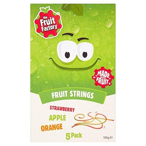 The Fruit Factory Strawberry Apple & Orange Fruit Strings 100g (Pack of 6)