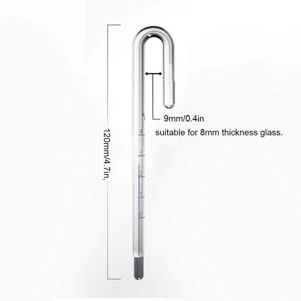Hang On Thermometer for Aquariums - U Shape Hanging Glass Fish Water ...
