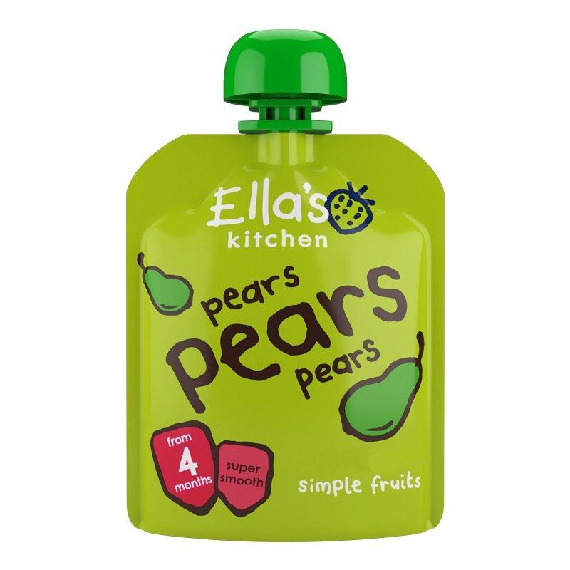Ellas Kitchen Organic Smooth Pears Puree Pouch 70g - Buy Online Now ...