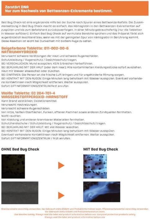 Akut SOS Clean KNOCK OUT Bed Bug Test Set - Effective Bed Bug Detection ...