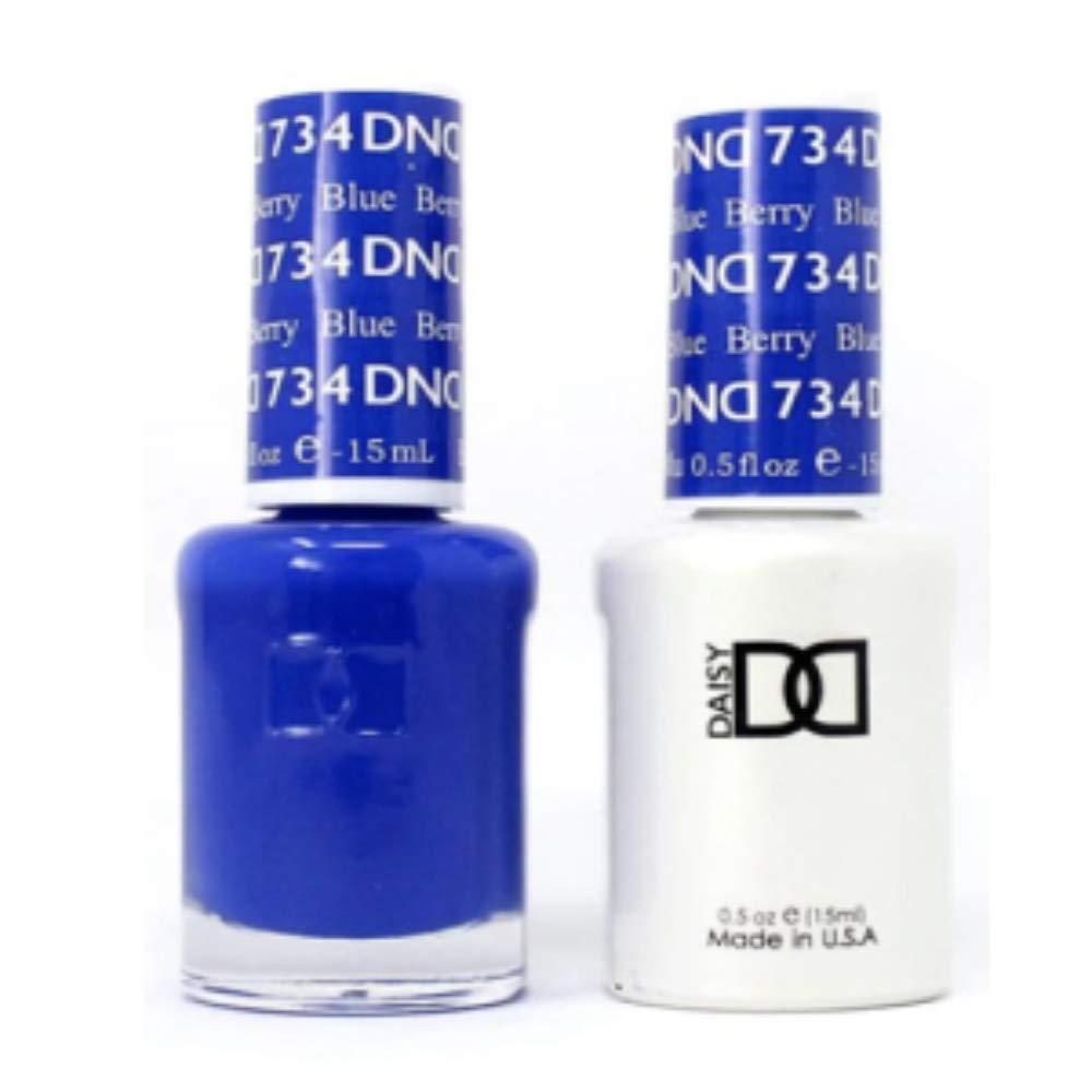 DND 734 Gel & Matching Polish Set - Long-lasting DND Gel & Lacquer Duo ...