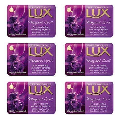 Lux Magical Spell Soap Bundle - 6 Bars (85g each) | Gentle Cleansing ...