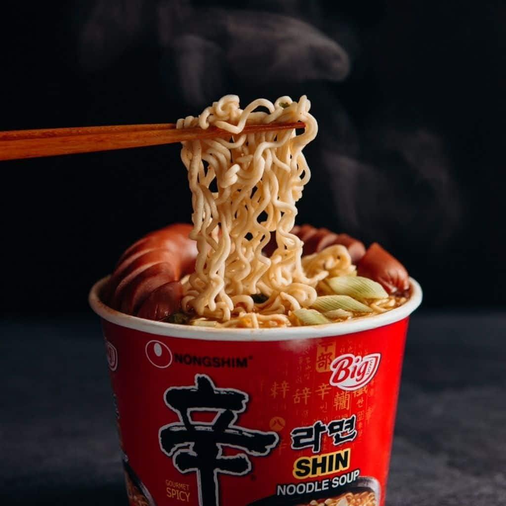 TOPLINE Shin Cup Noodles Multipack - 2 Boxes of 6 x 86g Gourmet Hot ...