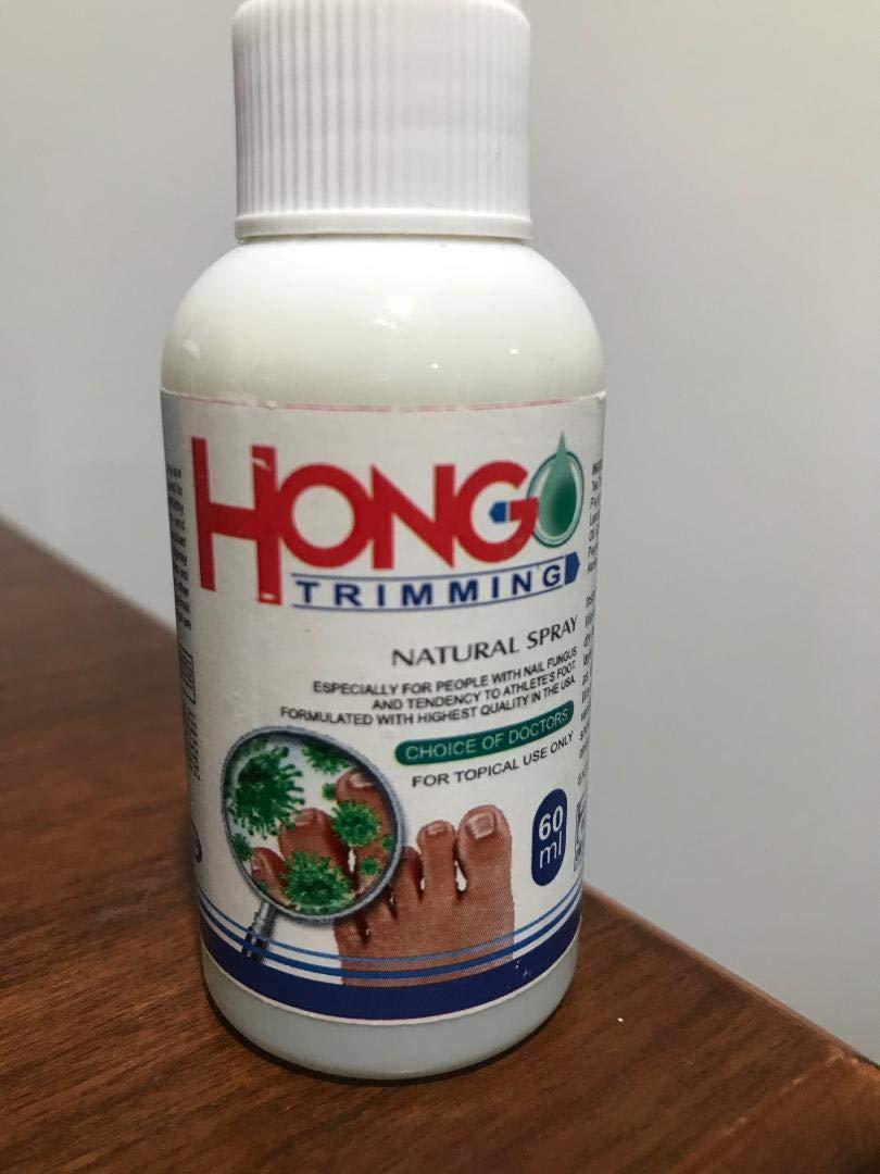 Kit Hongo Triming 60 Capsules for Nail Fungus Relief + Natural Spray ...