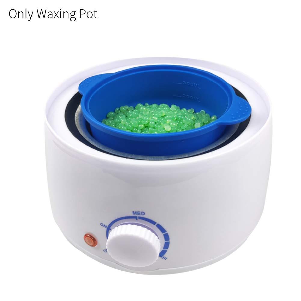 Non-Stick Heat Resistant Waxing Pot - Blue with Silicone Liner and ...