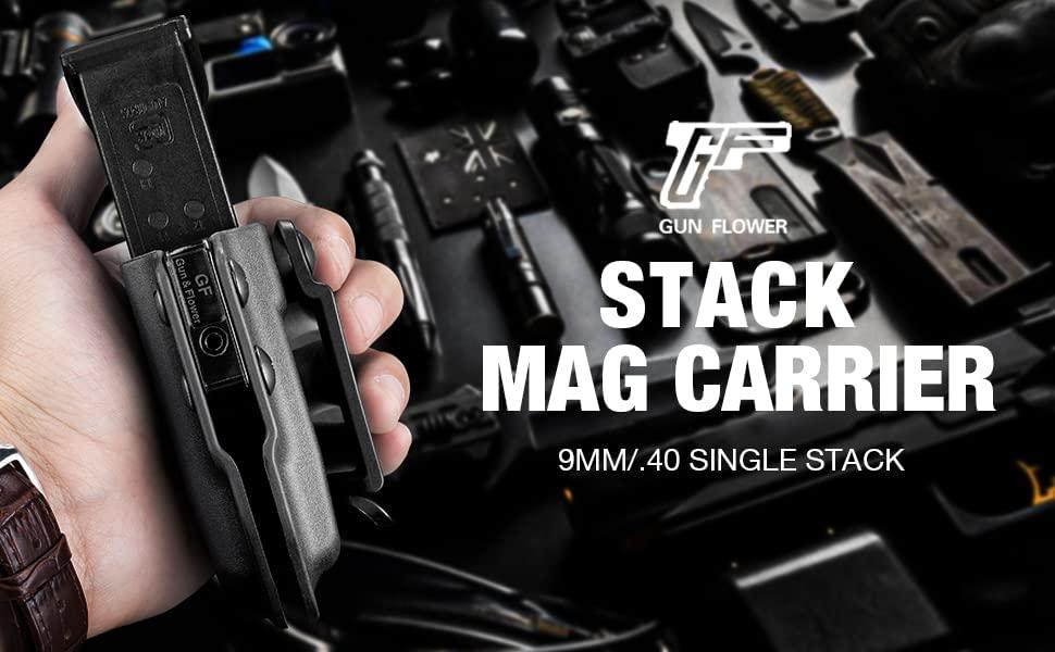 Universal Mag Carrier | Adjustable Retention Holster for 9mm/.40/.45ACP ...
