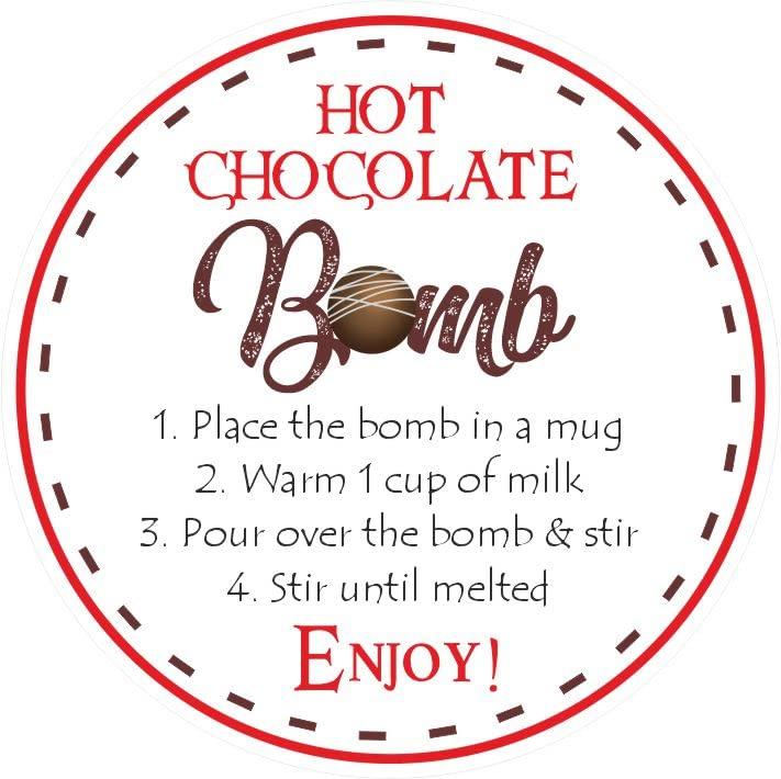 Hot Chocolate Bomb Stickers | Buy Now with Express International ...